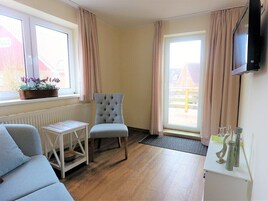 Suite Design, vista para o pátio | Lounge