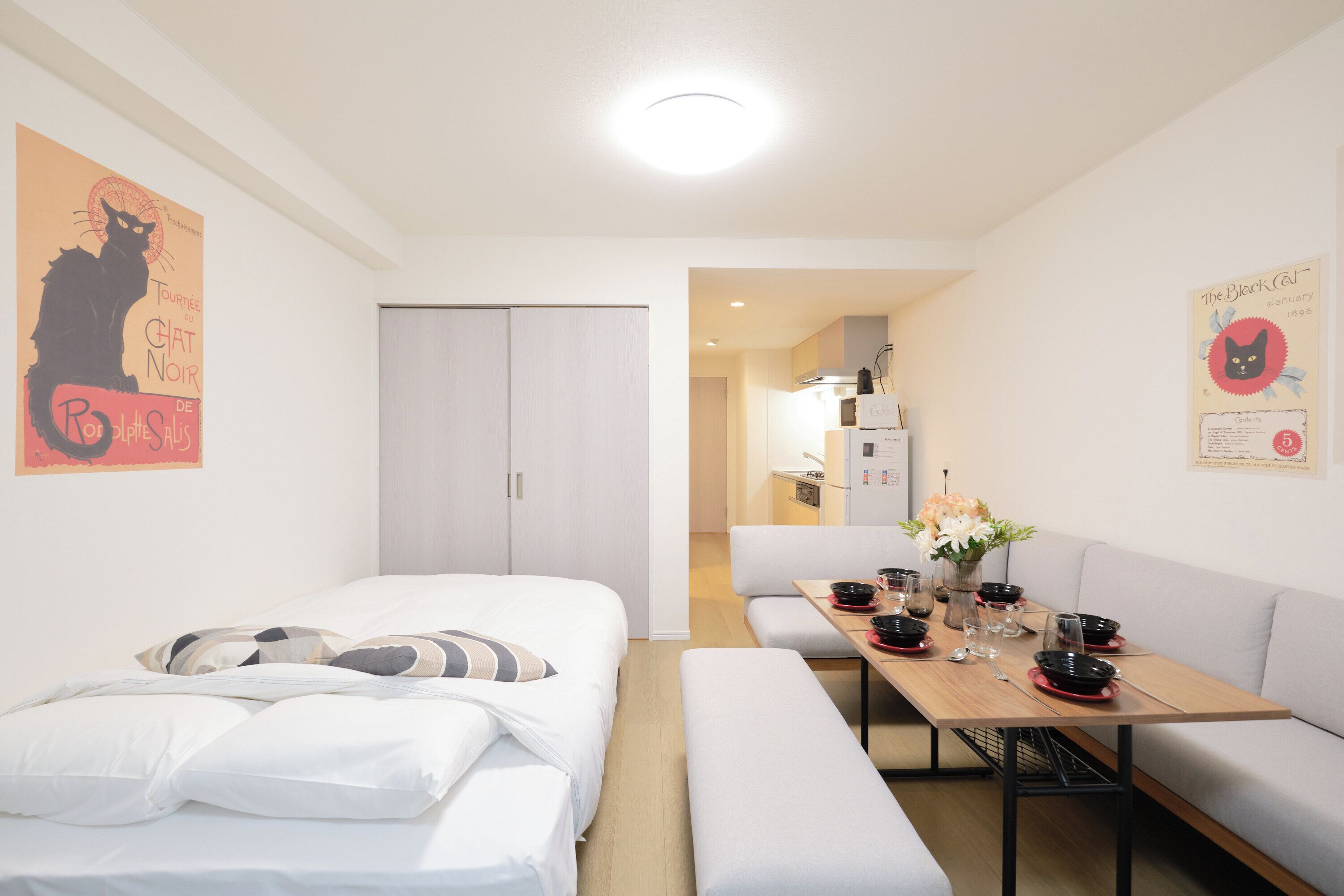 Apartamento, não fumadores (C) | 1 quarto, Wi-fi grátis 