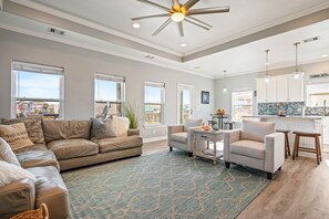 Casa, 3 quartos | Sala de estar | Smart TV, serviços de streaming 