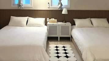 Quarto Duplo ou Twin Familiar, 1 quarto, não fumadores, cozinha | Secretária adequada para computadores portáteis, Wi-fi grátis