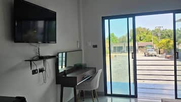 Quarto Duplo Standard, varanda, vista para o jardim