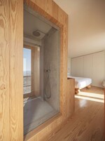 Apartamento, 2 quartos, duplex | Secretária adequada para computadores portáteis, quartos insonorizados