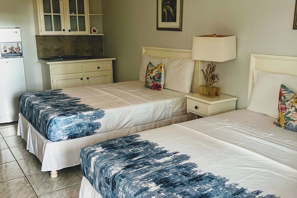 Quarto Duplo Superior, vista para o jardim | Cofre no quarto, secretária, Wi-fi grátis