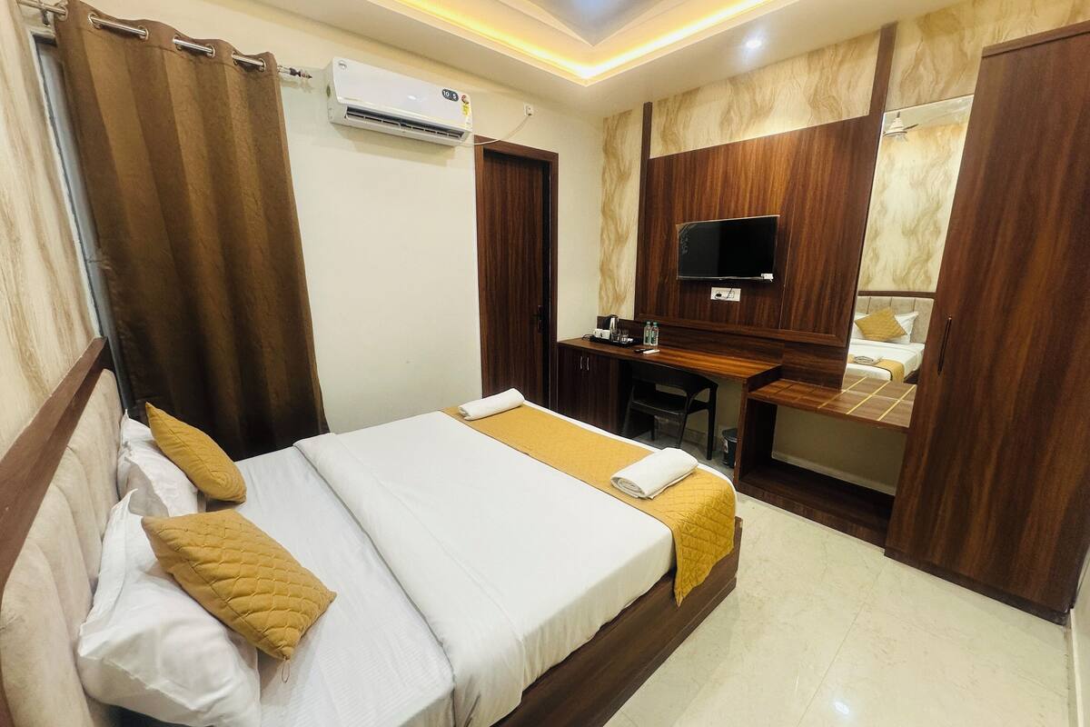 Quarto Standard | 1 quarto, roupa de alta qualidade, camas de colchão Select Comfort