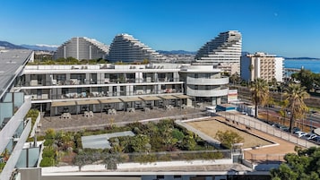 Terraço no piso superior