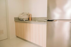 Apartamento em Condomínio Fechado, 1 quarto, varanda | Interior