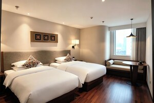 Quarto Twin | Edredões de penas, minibar, quartos insonorizados