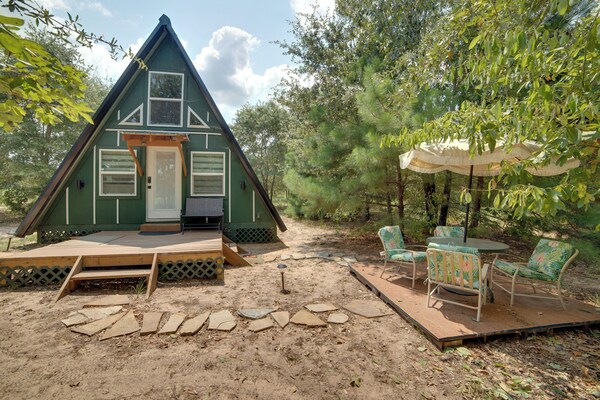 7 Mi To Tyler State Park: 'A-game' Cabin - Tyler, TX