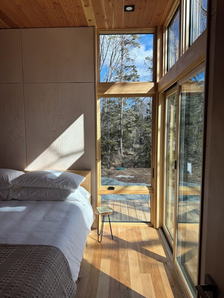 Modern Nordic-style Ocean front cabin on the South Shore of Nova Scotia ...
