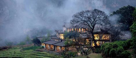 Fachada da propriedade