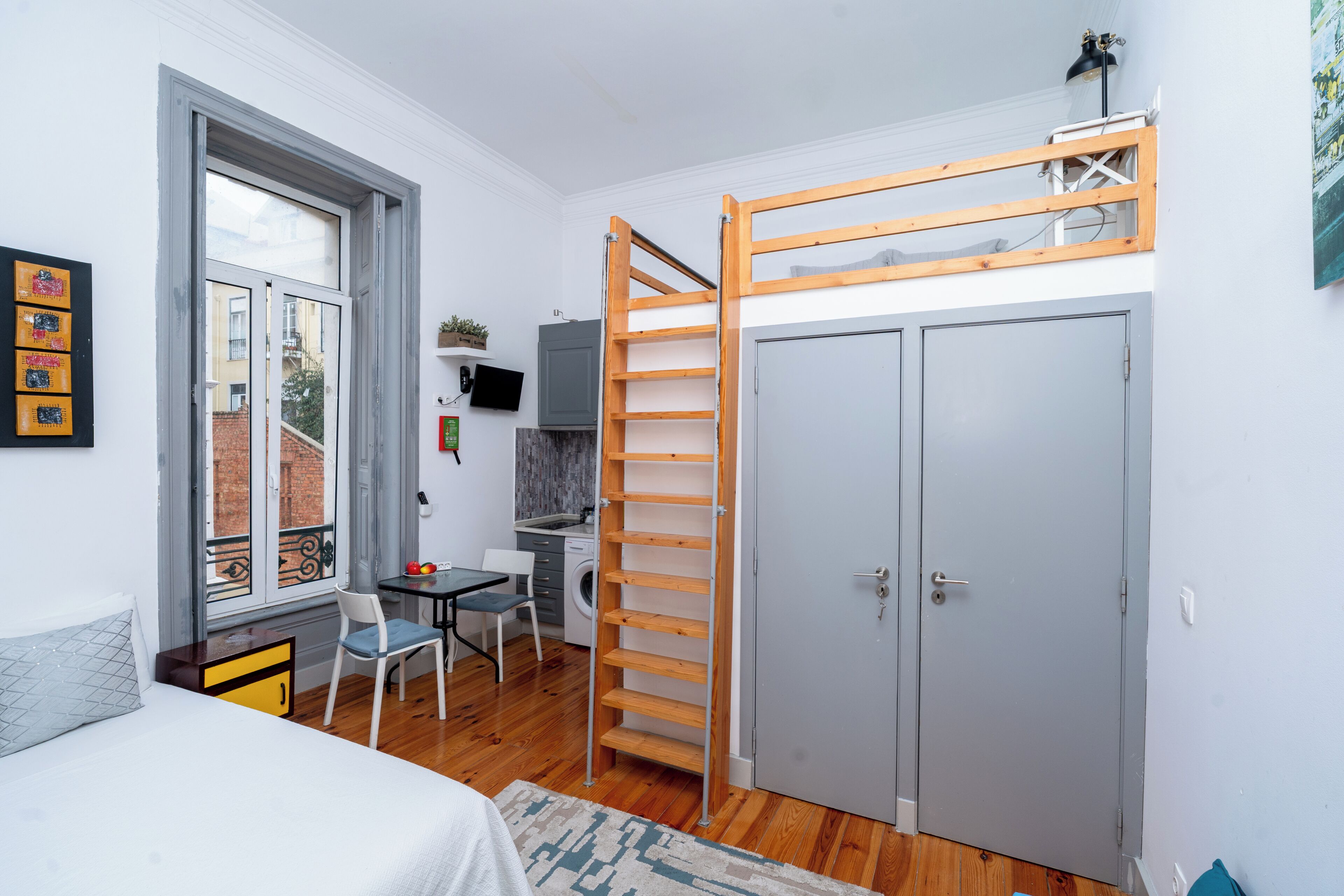 Apartamento, 1 quarto, vista para a cidade | Sala de estar