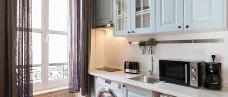 Apartamento, 1 quarto, Vista para a cidade | Lavandaria