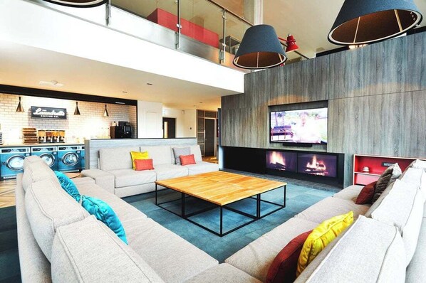 Estúdio Clássico, 1 cama de casal | Sala de estar