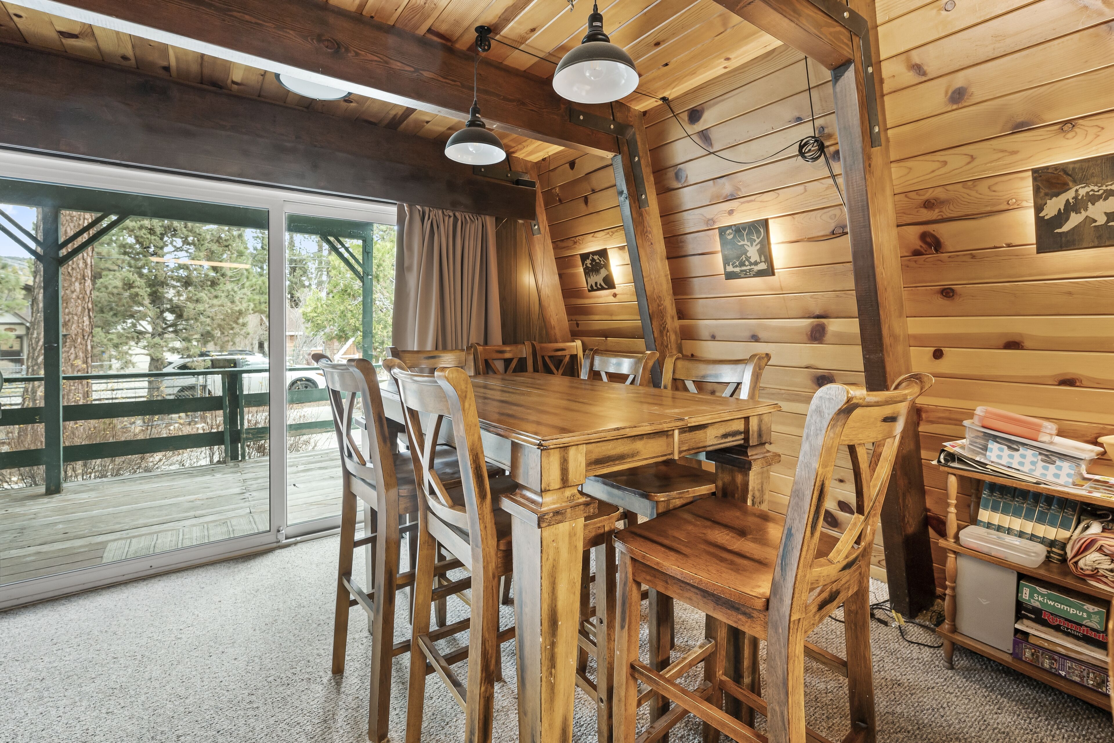 Cabana de Madeira Signature, 3 quartos, cozinha, vista para a montanha | Refeições no quarto