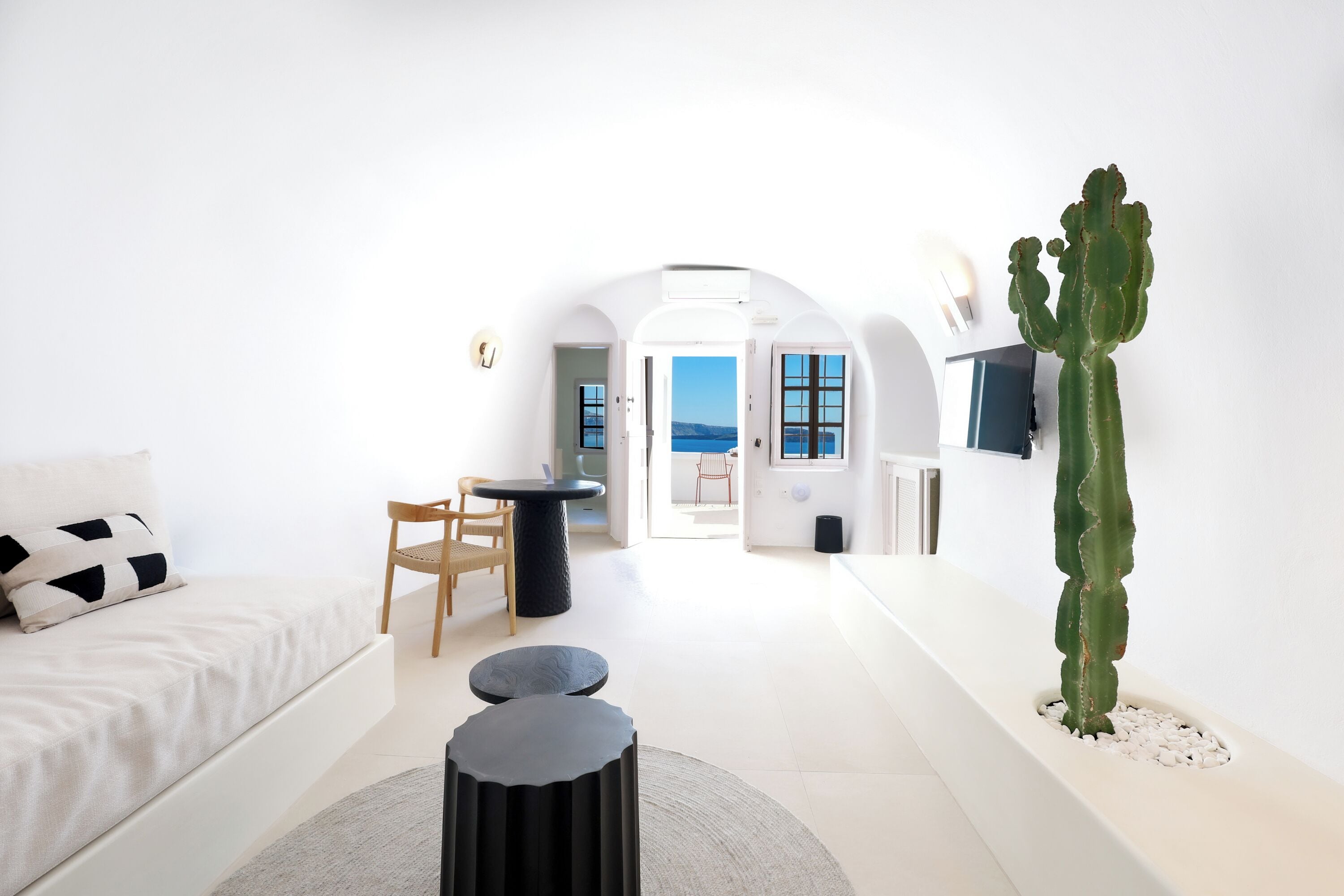 Suite Lua de Mel, banheira de hidromassagem, vista para o mar | Ferro/tábua de engomar, Wi-fi grátis 