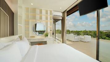 Vila, 4 quartos, piscina particular | 4 quartos, Wi-Fi de cortesia, roupa de cama