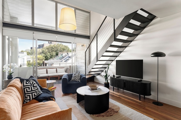 Apartamento, 2 quartos, varanda | Sala de estar