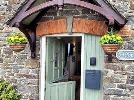 Casa de campo | Detalhe da fachada