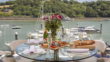 Refeições ao ar livre