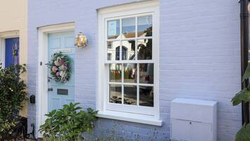 Casa de campo | Detalhe da fachada