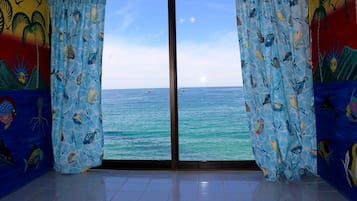 Apartamento em Condomínio Fechado, várias camas, acesso à piscina (Marina Pinacate 306) | Vista do quarto
