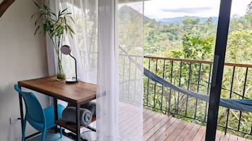 Cabana luxo | 1 quarto, individualmente mobiliados, escrivaninha