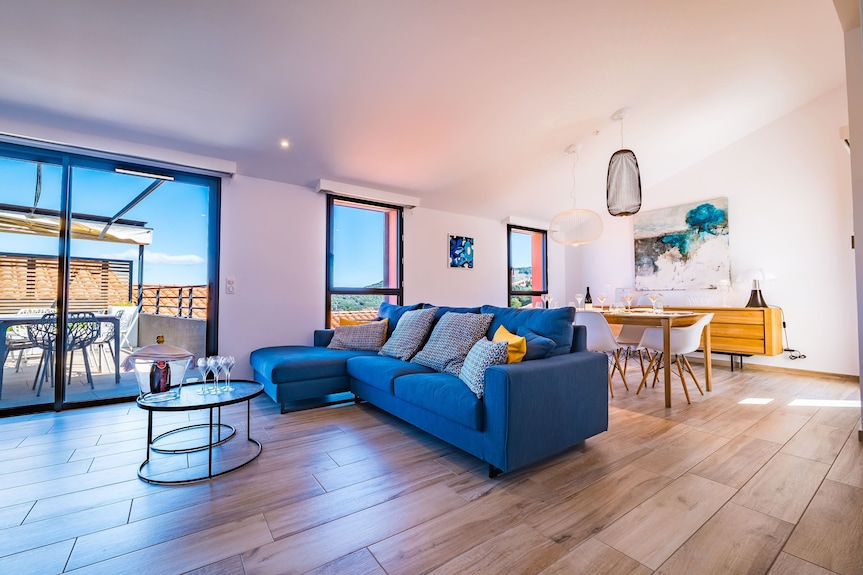 Luxueuse Villa - Détente, Calme, Vue Mer & Parking - Banyuls-sur-Mer