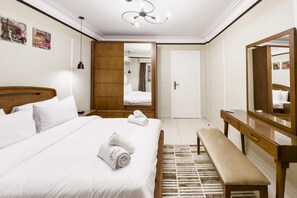 Apartamento Básico | 2 quartos, ferro/tábua de engomar, roupa de cama fornecida 