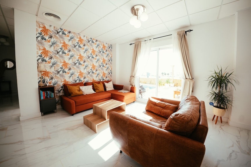 Villa Dahi Almerimar With Private Pool, Bar, Barbeque And Panoramic Sea Views - Estadio Municipal de Santo Domingo