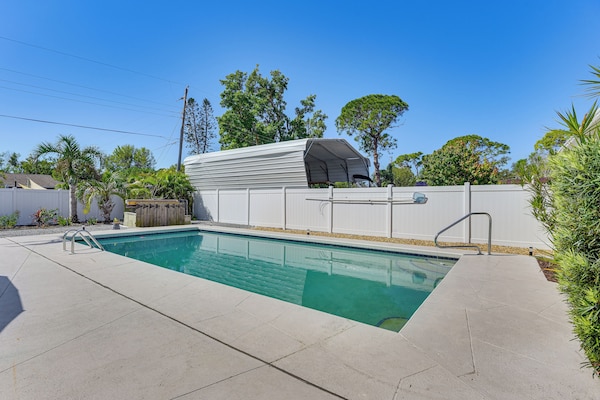 9 Mi To Coquina Beach: Home W/ Pool & Bbq - Anna Maria Island, FL