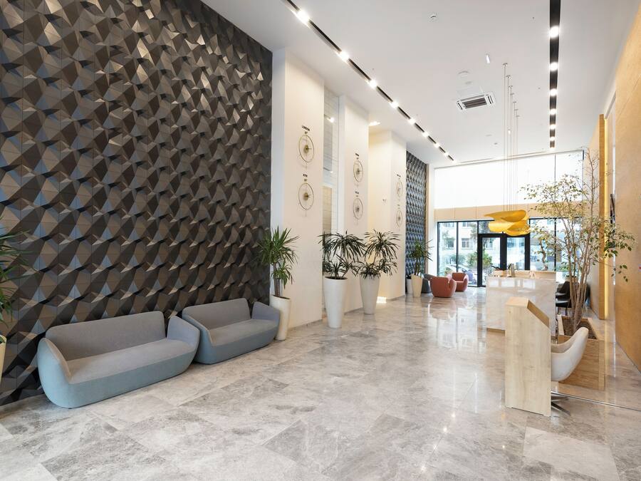 Sala de estar do lobby