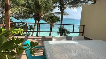 Villa de Luxo, vista para a praia | Terraço/pátio interior