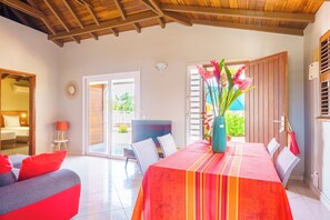 Villa Comfort, varanda | Sala de estar