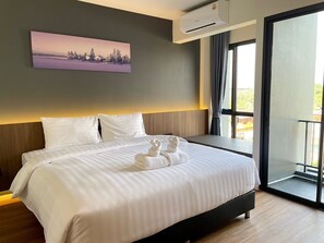 1 quarto, minibar, secretária, quartos insonorizados