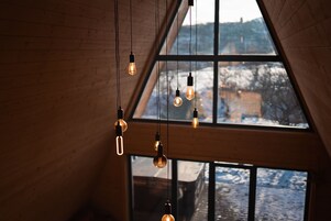 Chalé (Air Chalet) | Sala de estar | TV de ecrã plano 