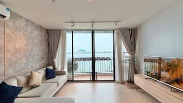 Quarto casal panorâmico | 1 quarto, individualmente decorados, individualmente mobiliados