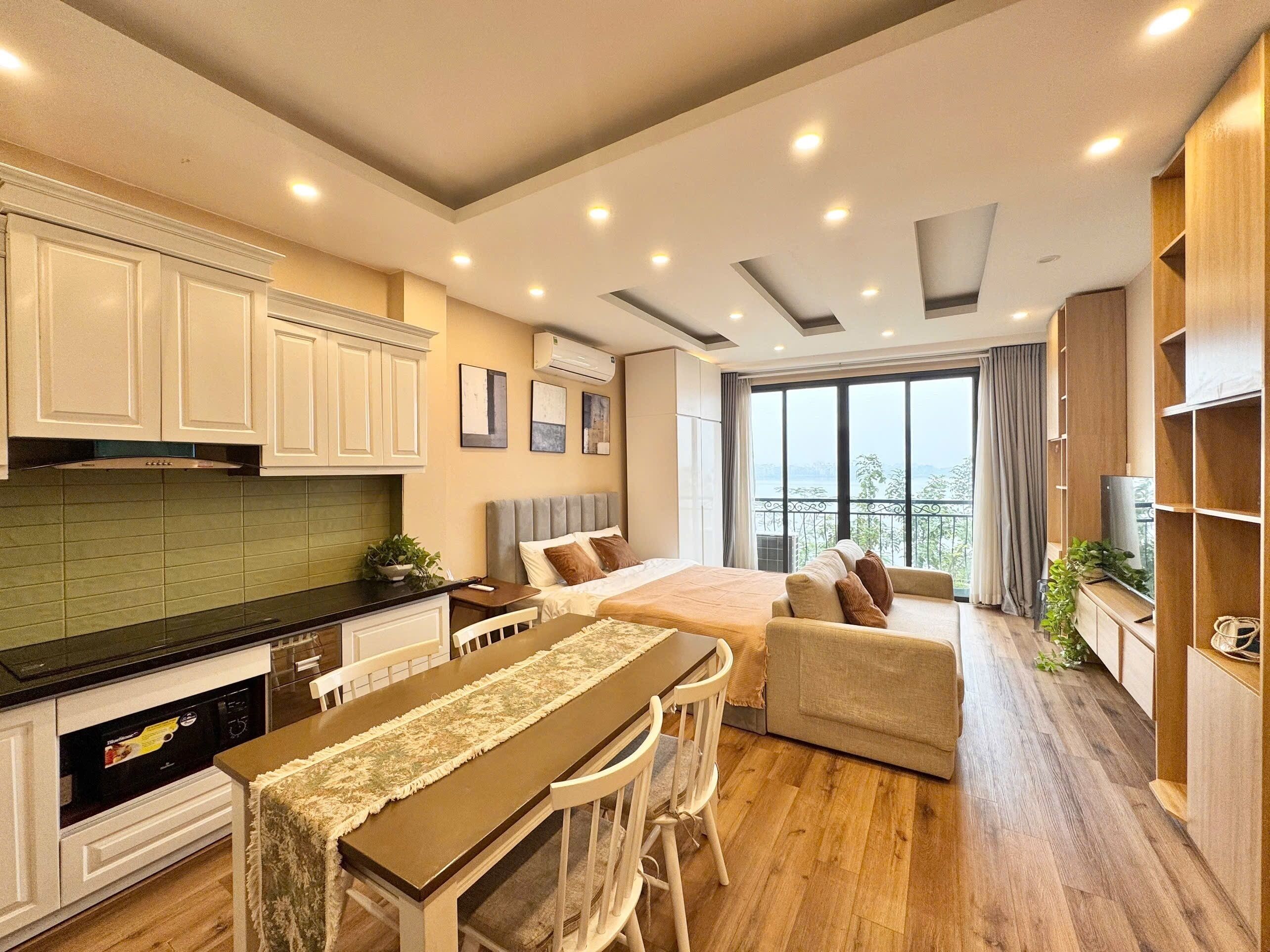 Apartamento, vista para o lago, junto ao lago | Cozinha privada