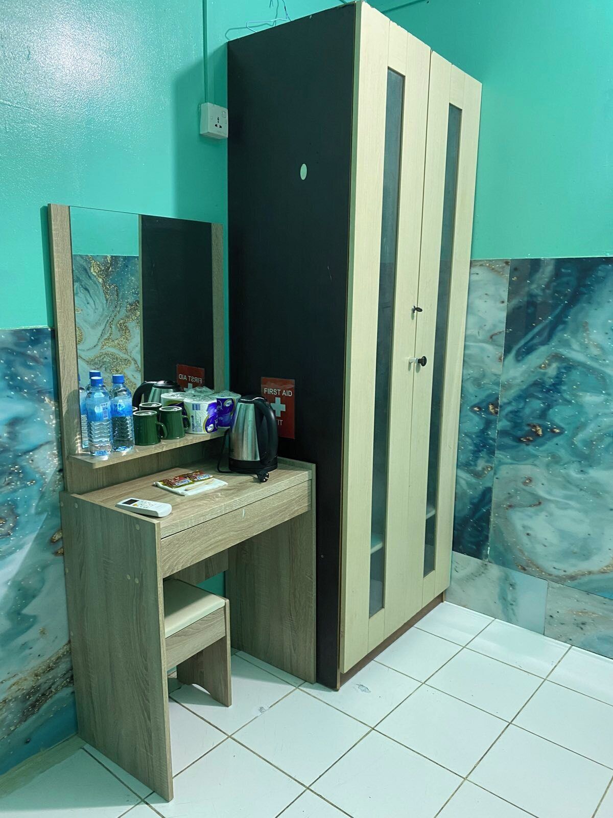 Quarto Duplo Deluxe | Secretária, ferro/tábua de engomar, Wi-fi grátis 