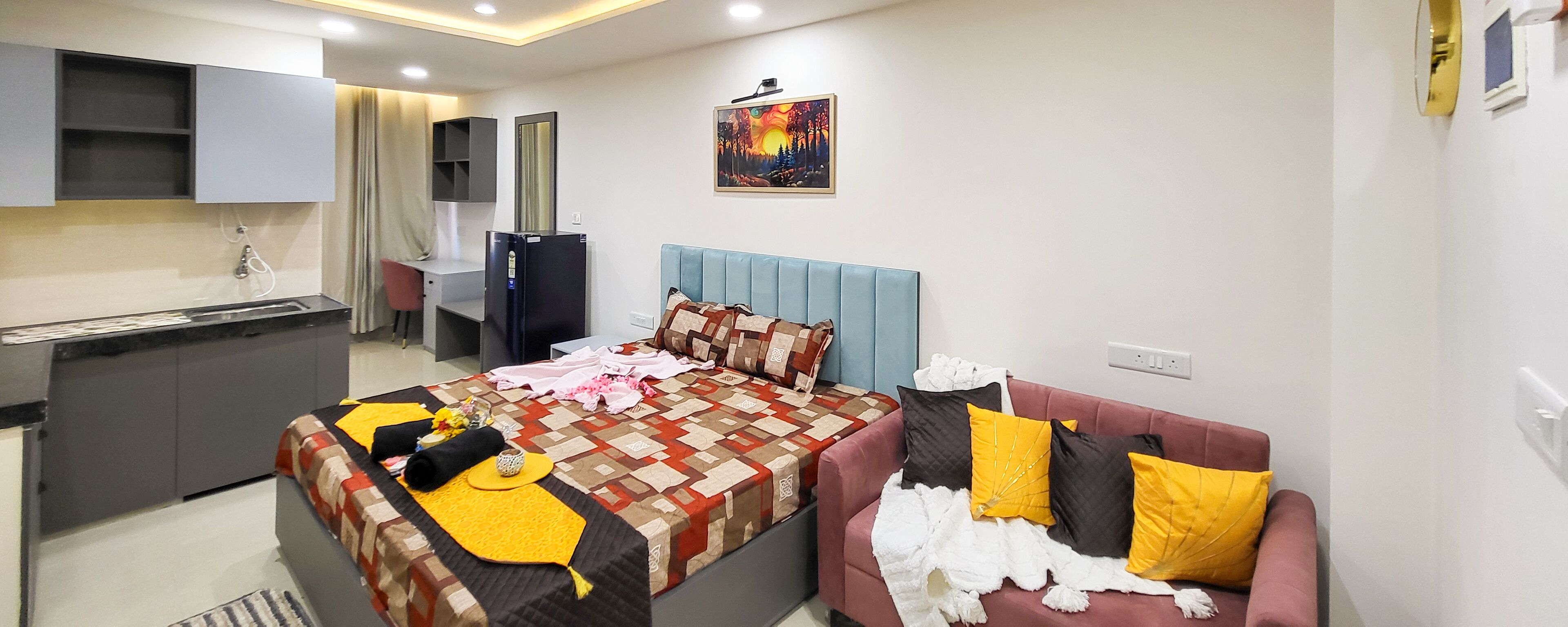 Charming Studio, Solitaire Suites, Jaipur, Wi-fi, Ac - Jaipur