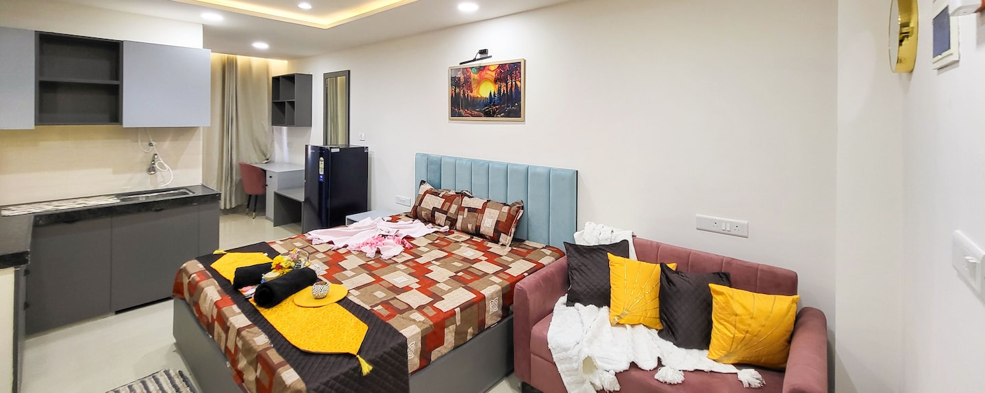 Charming Studio, Solitaire Suites, Jaipur, Wi-fi, Ac - Jaipur
