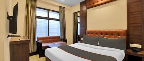 Quarto Duplo Deluxe, Vista para a cidade | Quartos insonorizados, Wi-fi grátis