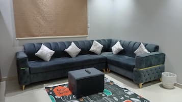 Dúplex, Vista para a cidade | Sala de estar