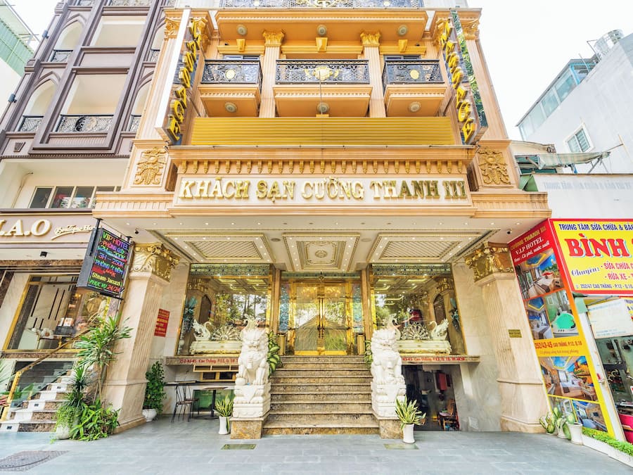 Entrada do alojamento