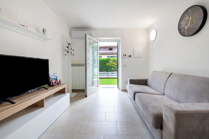 Appartement 'La Villa Del Caribe Bilocale' Met Uitzicht Op Het Meer, Wifi En Airconditioning - Lazise