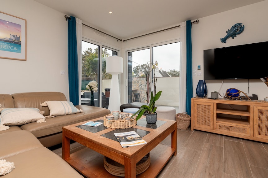 Ty Laouen Gîte Quiberon Met Privéterras, Tuin, Fietsen En Wifi - Quiberon