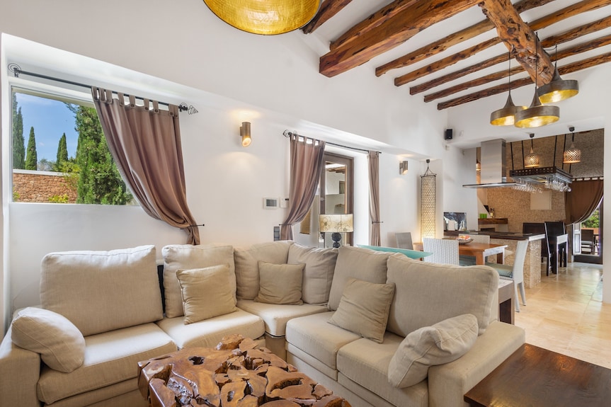 Superbe Villa De Luxe à Ibiza Avec Wi-fi Et Climatisation - Santa Eulària des Riu