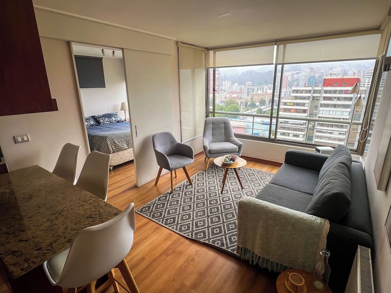 Moderno Dpto. En El Mejor Sector De Viña Del Mar Con Piscina Climatizada - Quilpué