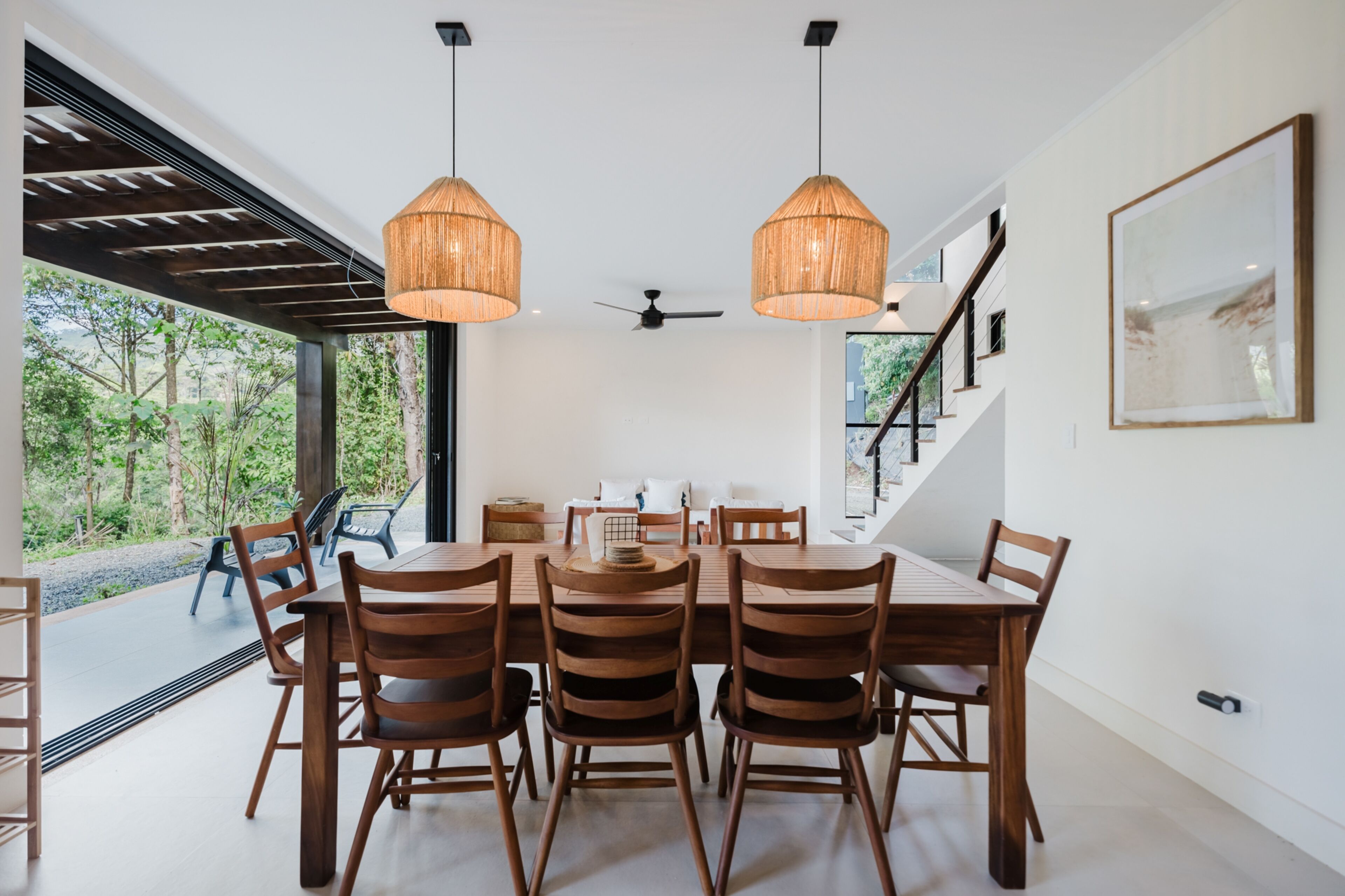 Casa, 3 quartos, casa de banho privativa, vista para o mar | Sala de jantar