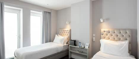 Quarto casal conforto, acessível, serviço de arrumação | Roupas de cama premium