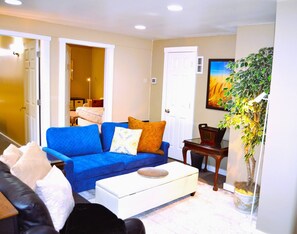 Quarto, 2 quartos, acessível | Sala de estar